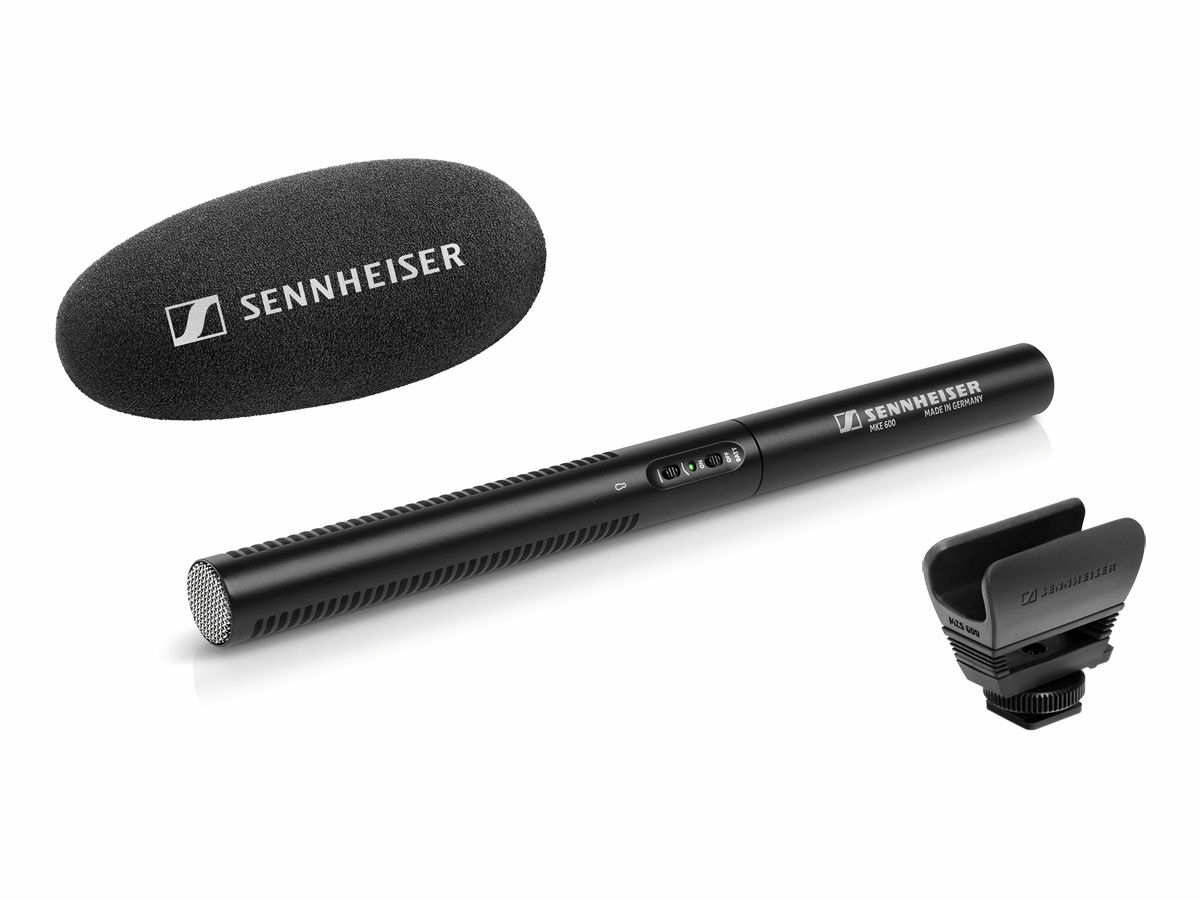 Sennheiser MKE 600 shotgunmikrofon | Scandinavian Photo