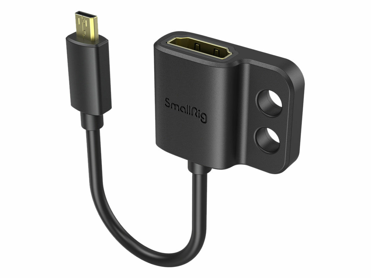 SmallRig 3021 HDMI Adapter Cable Ultra Slim 4K (D to A) | Scandinavian ...