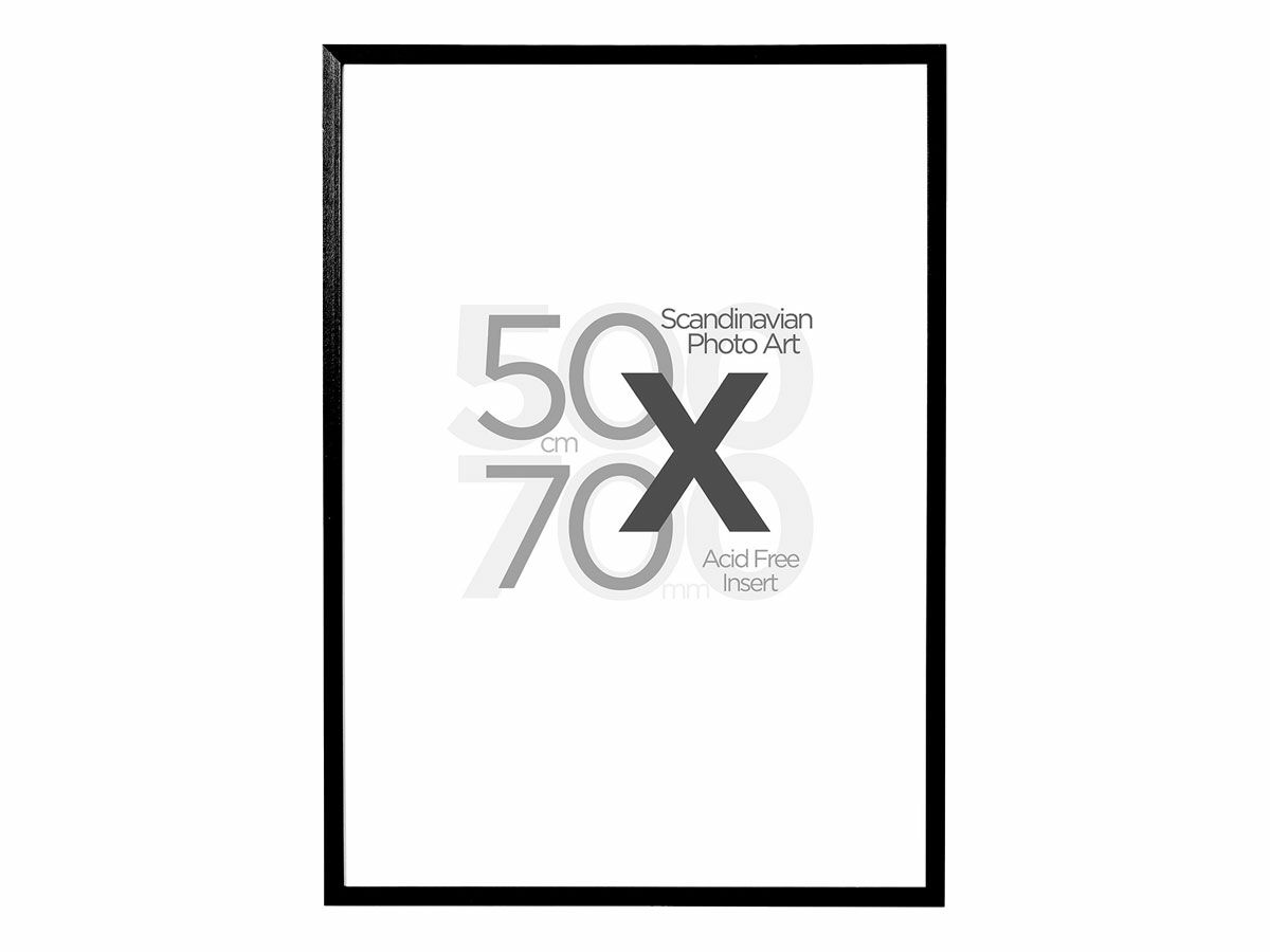 Spart Photo Frame Acrylic 50x70 - Black | Scandinavian Photo