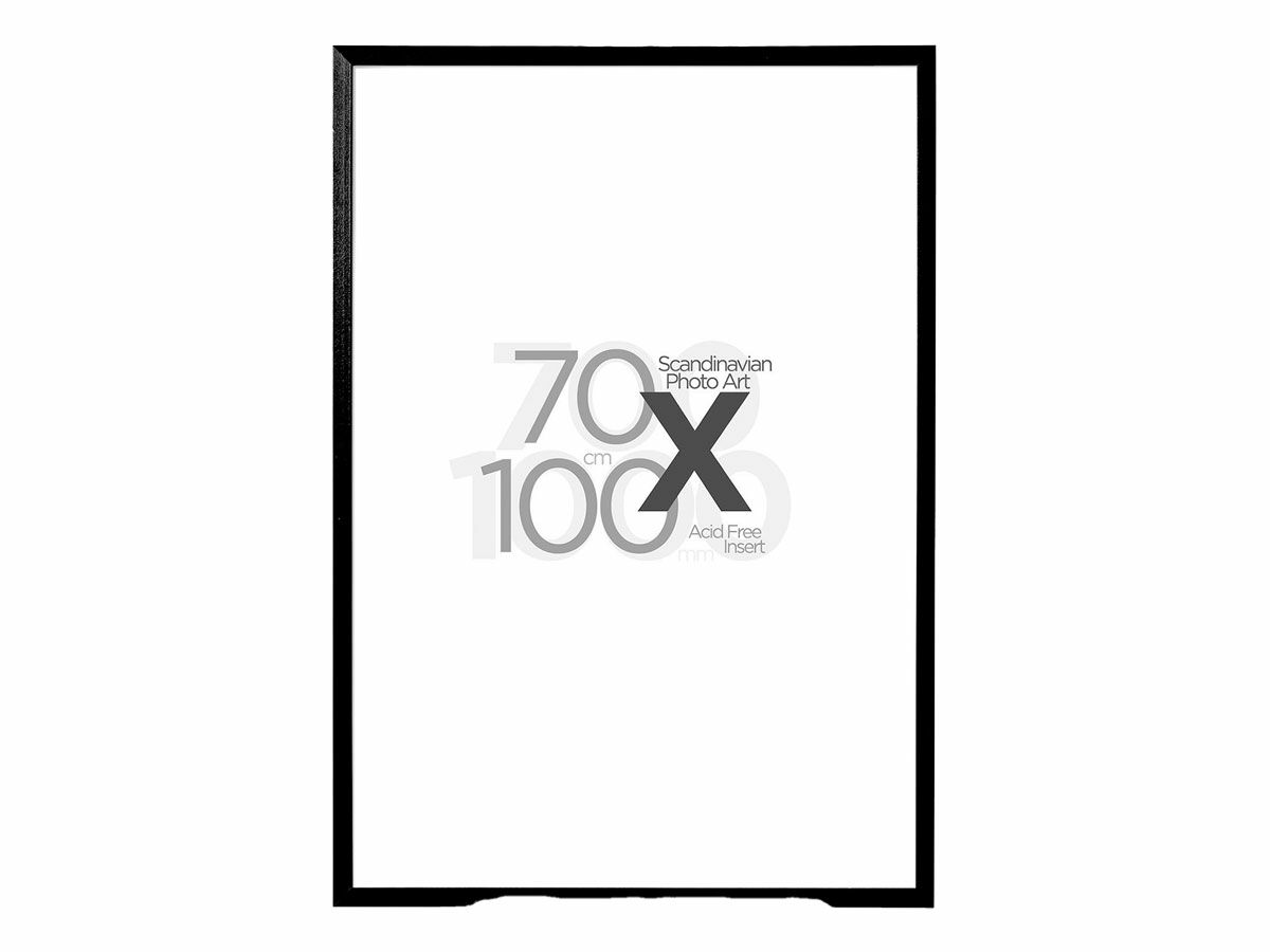Spart Photo Frame Acrylic 70x100 - Black | Scandinavian Photo