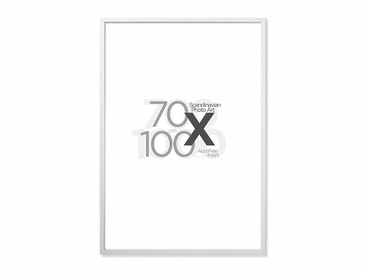 Spart Photo Frame Acrylic 70x100 - Black | Scandinavian Photo
