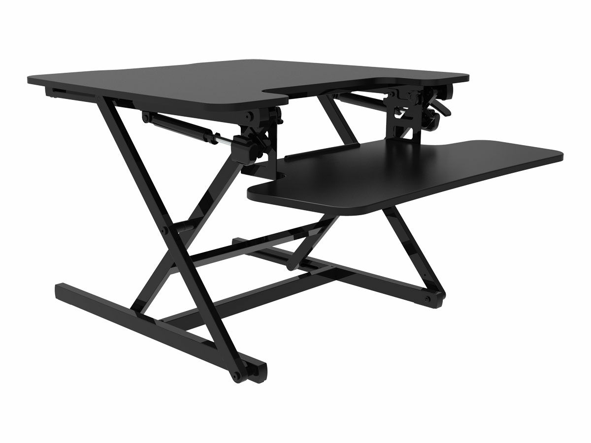 SP Adjustable Standing Desk Converter for Laptop & Monitor M ...