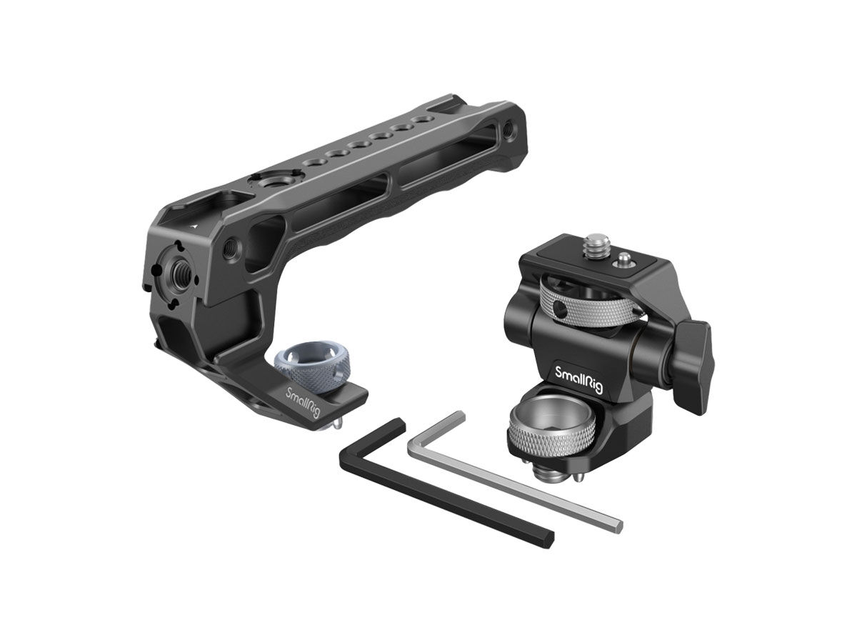 SmallRig 5323 Top Handle kit with Monitor Support Kit | Scandinavian Photo