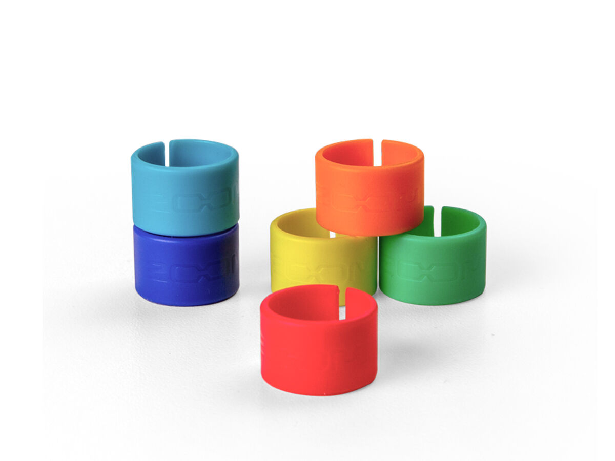 Zoom XLR-6c XLR Color ID Rings | Scandinavian Photo